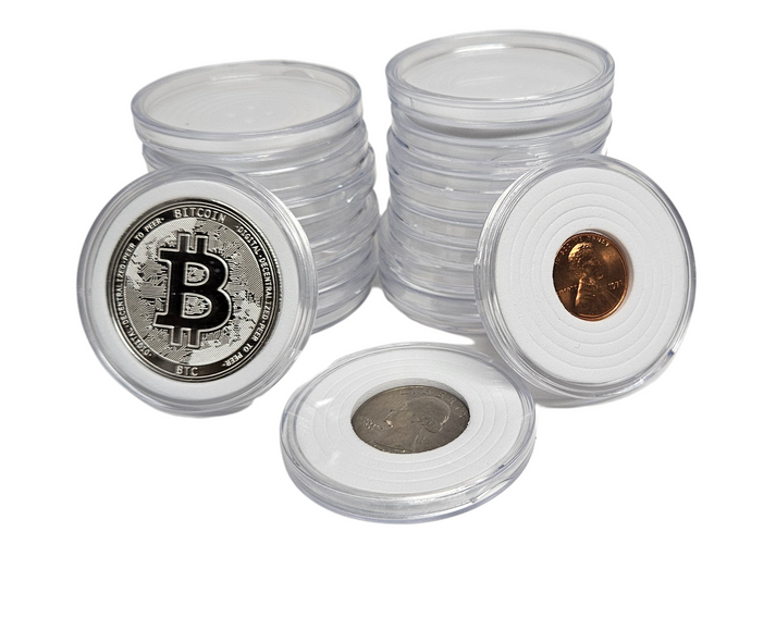 Clear Plastic Coin Capsules With Adjustable Gasket 19/24/29/34/39mm ...